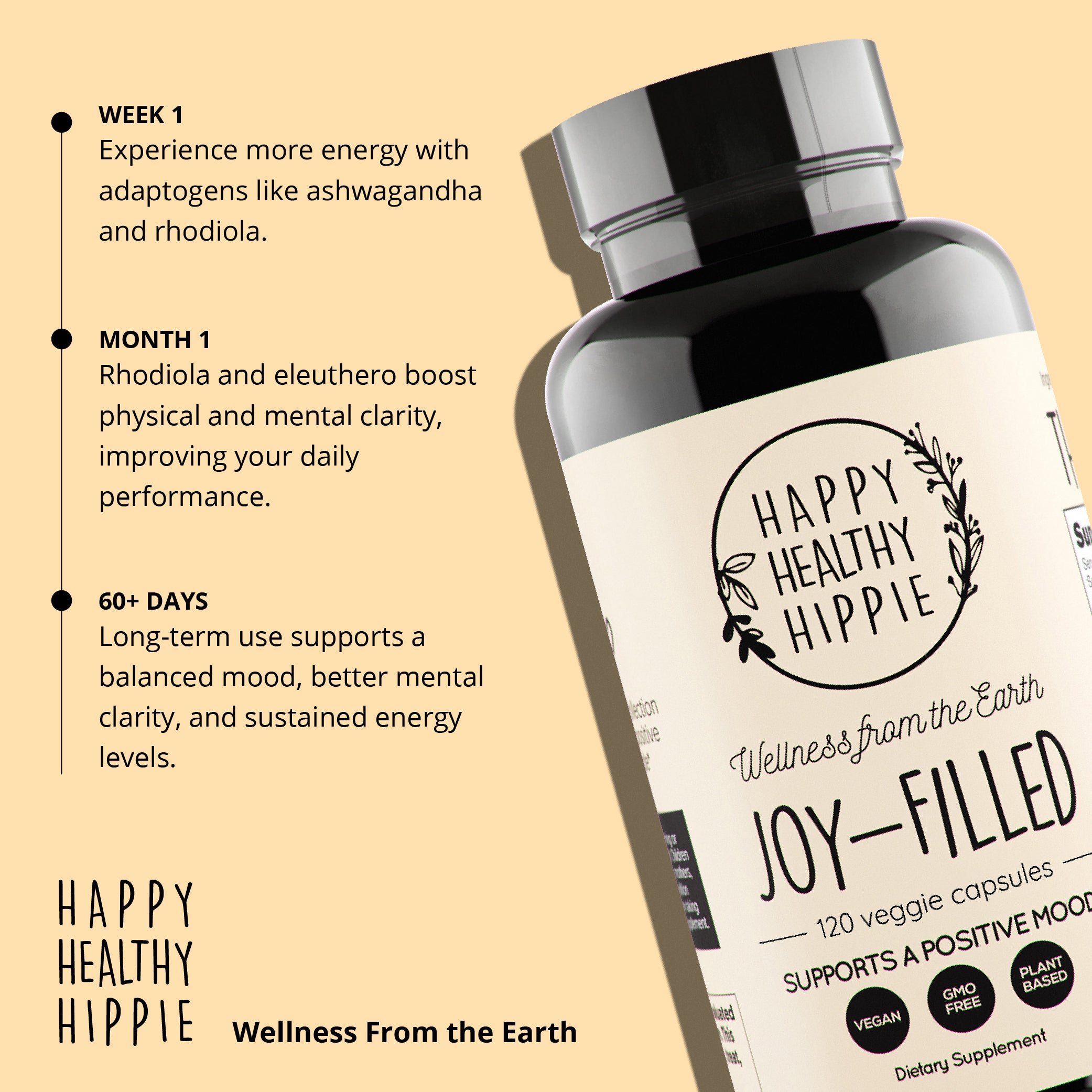 Joy-Filled - Mood Enhancer and Stress Reliever Plant Based Supplement ...