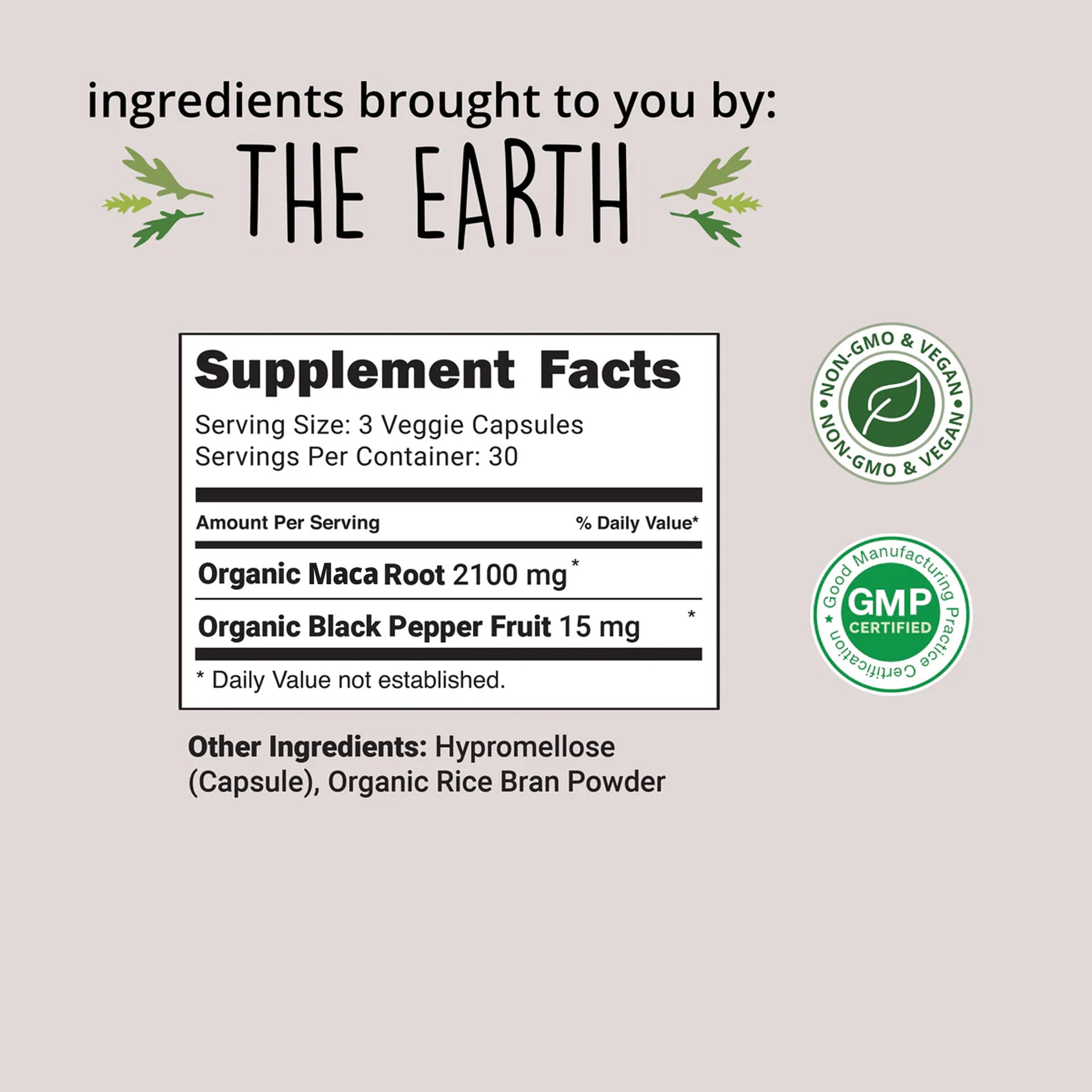 Organic Maca - Mood and Energy Support – Happy Healthy Hippie